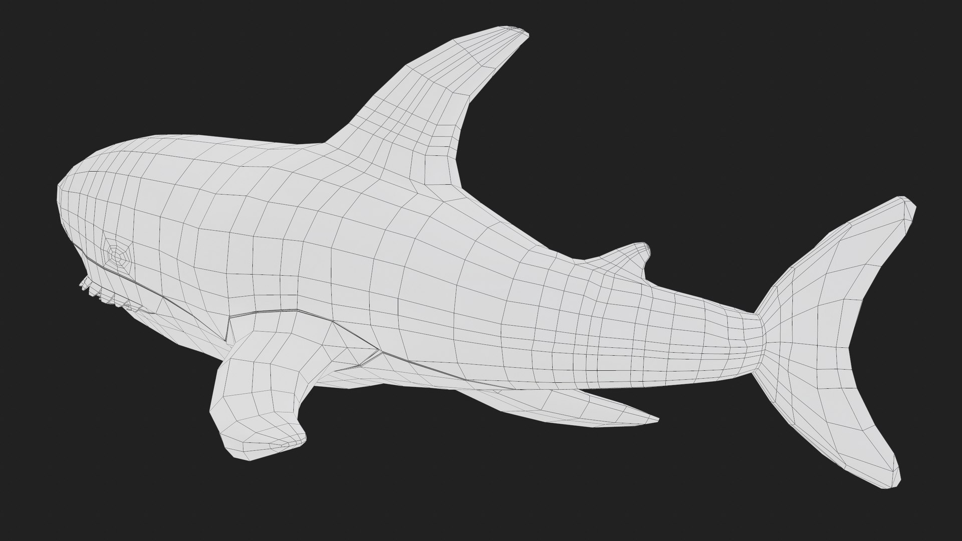 3D Stuffed Toy Shark IKEA Blahaj Rigged PBR - TurboSquid 2055530