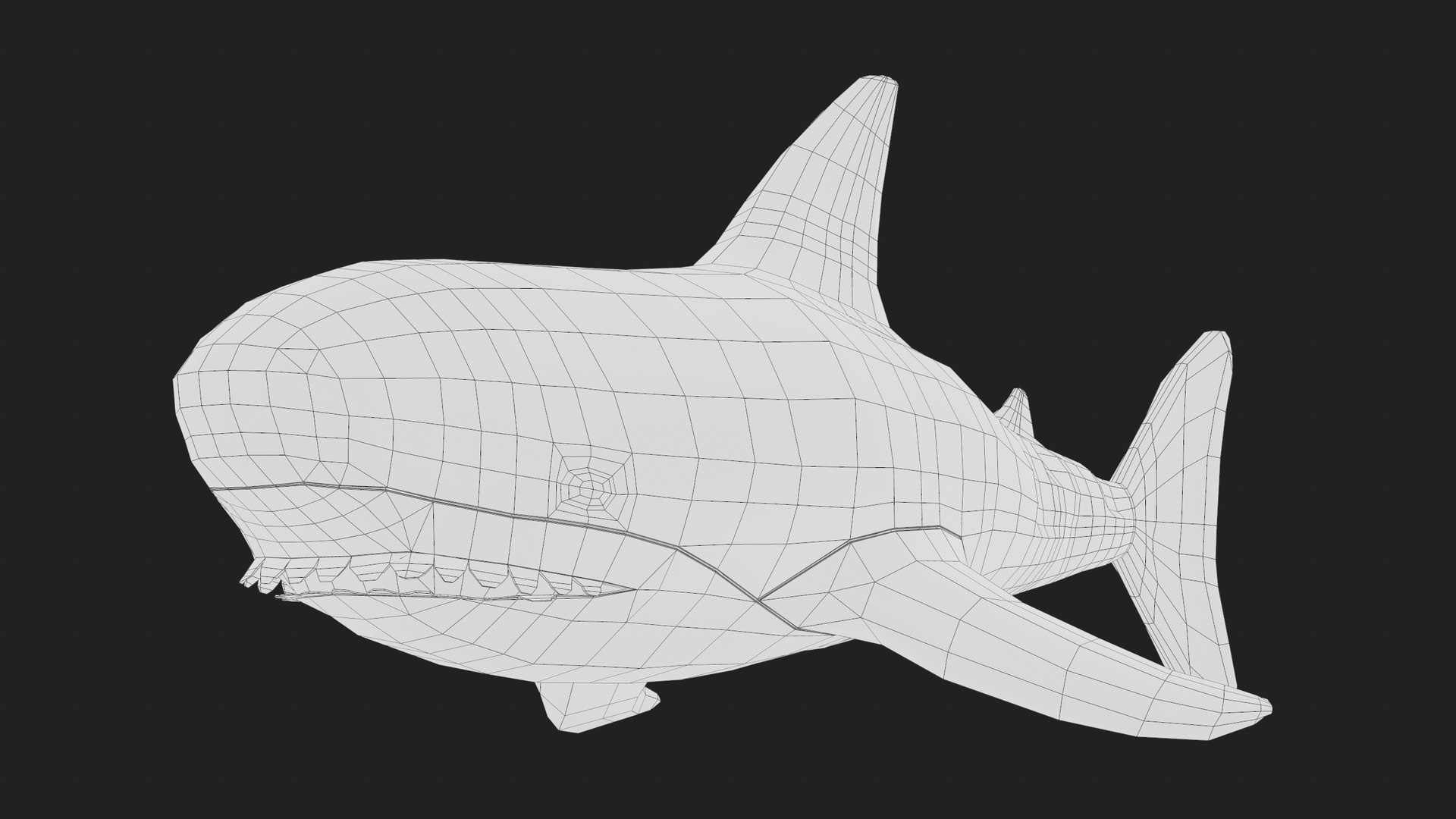 3D Stuffed Toy Shark IKEA Blahaj Rigged PBR - TurboSquid 2055530