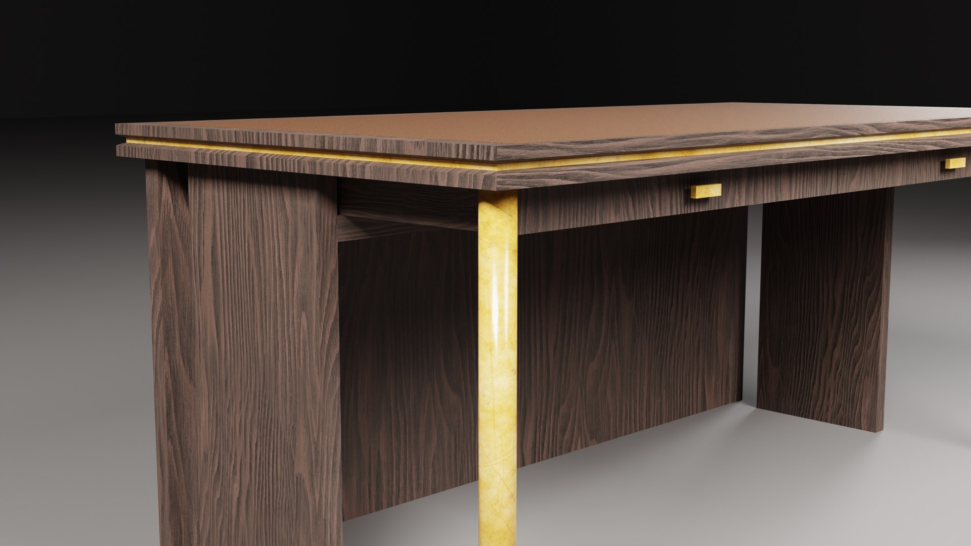 Desks Office Tables Low-poly 3d Model Model - TurboSquid 2053731