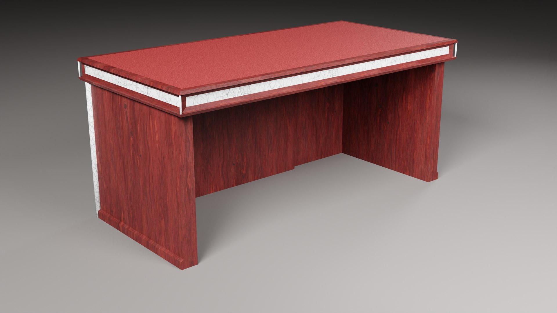 Desks Office Tables Low-poly 3d Model Model - TurboSquid 2053731