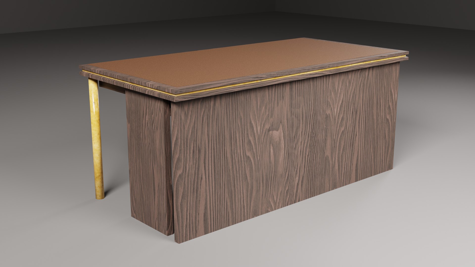 Desks Office Tables Low-poly 3d Model Model - TurboSquid 2053731