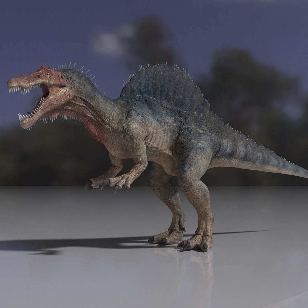 Rigged Studio License Spinosaurus 3D - TurboSquid 1320255