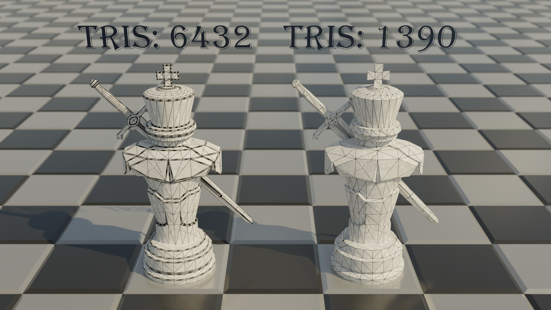 Stylized Chess Figures Model - TurboSquid 2146039