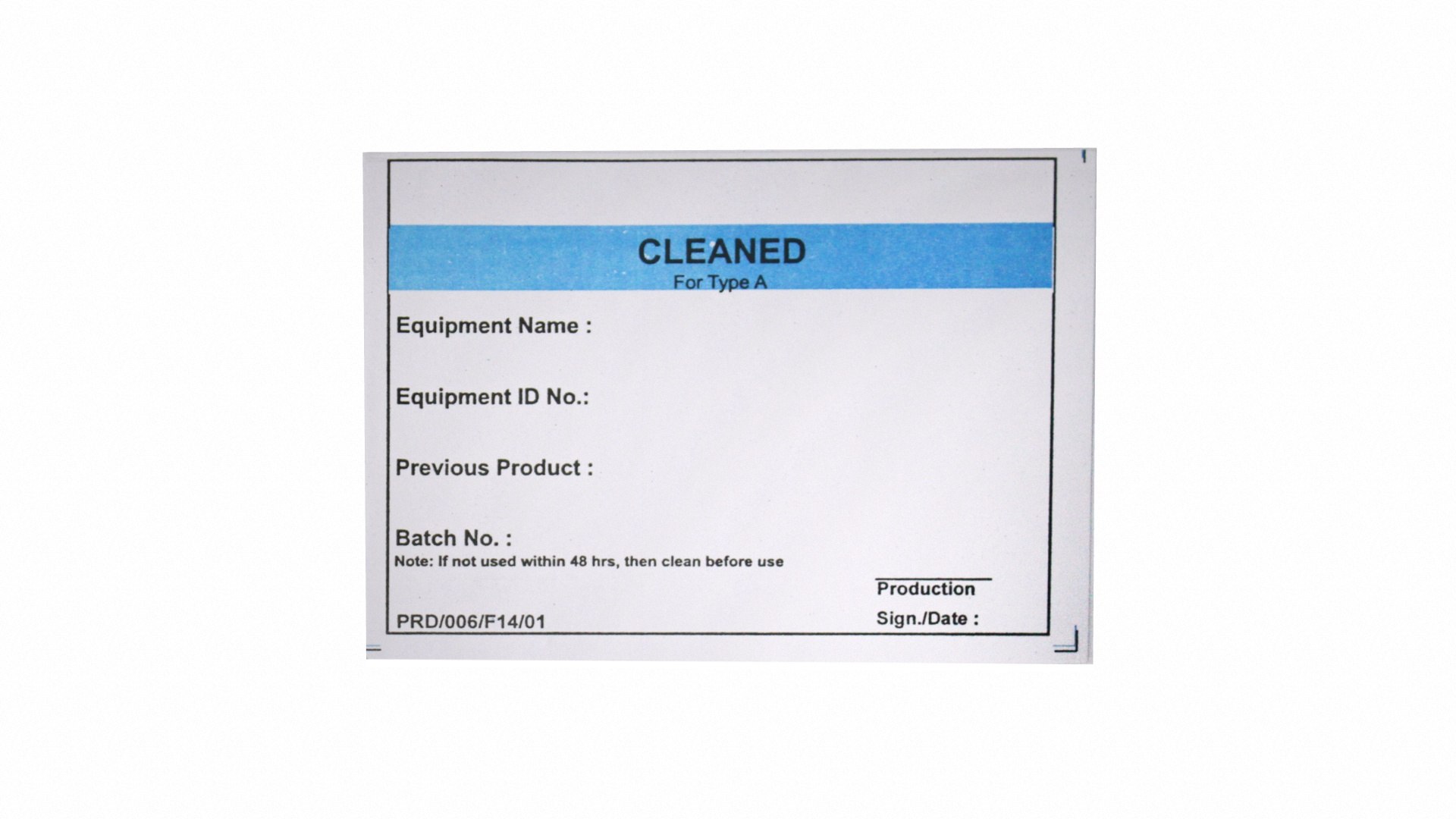 Cleaned Sticker 3D - TurboSquid 2337249