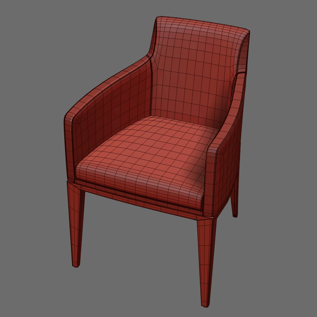 3D model potocco elide chair armchair - TurboSquid 1263552