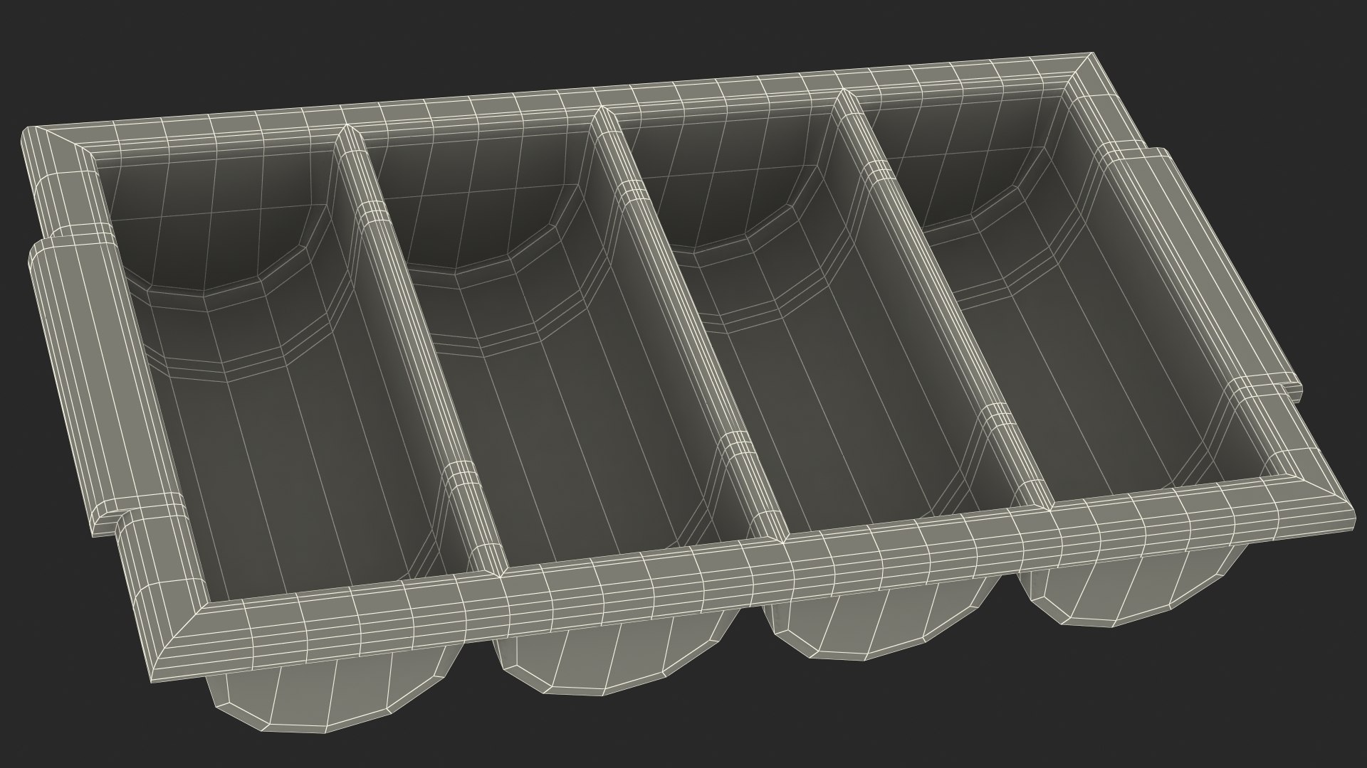 Tray Cutlery Trolley 3D Model - TurboSquid 1682088
