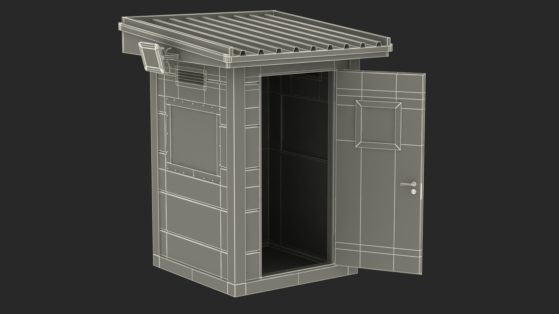 3D Bullet Resistant Guard Booths - TurboSquid 1828152