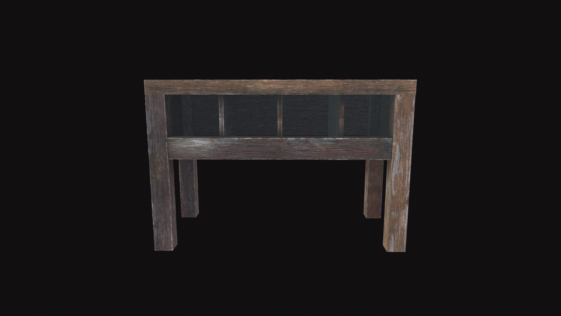 Medieval Table 04 Model - TurboSquid 2322402