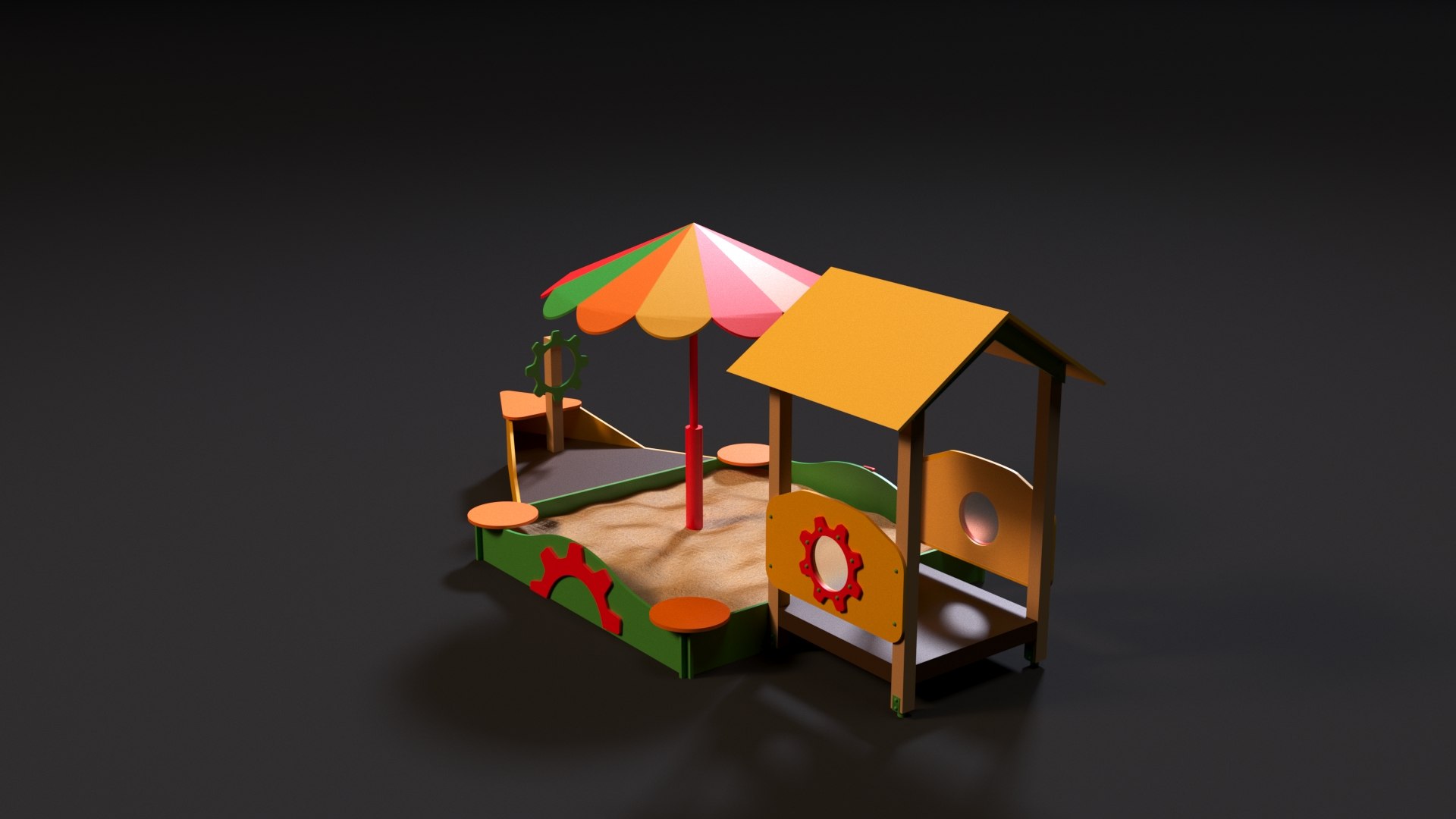 3D Sandbox model - TurboSquid 1765525