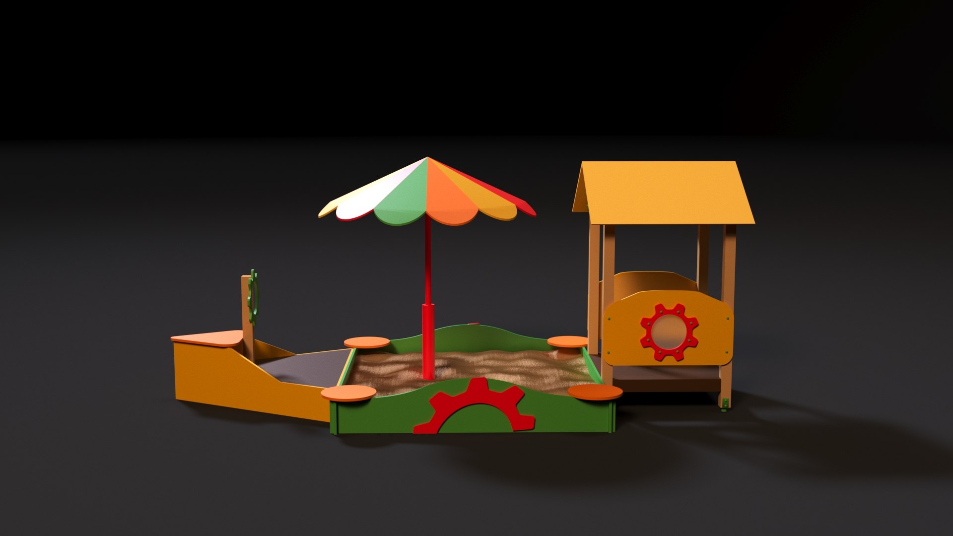 3D Sandbox model - TurboSquid 1765525