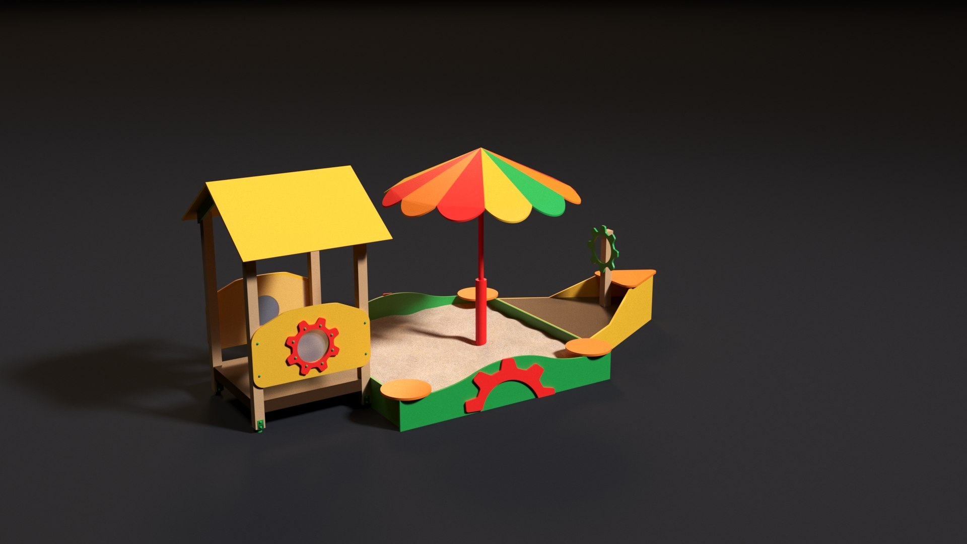 3D Sandbox model - TurboSquid 1765525