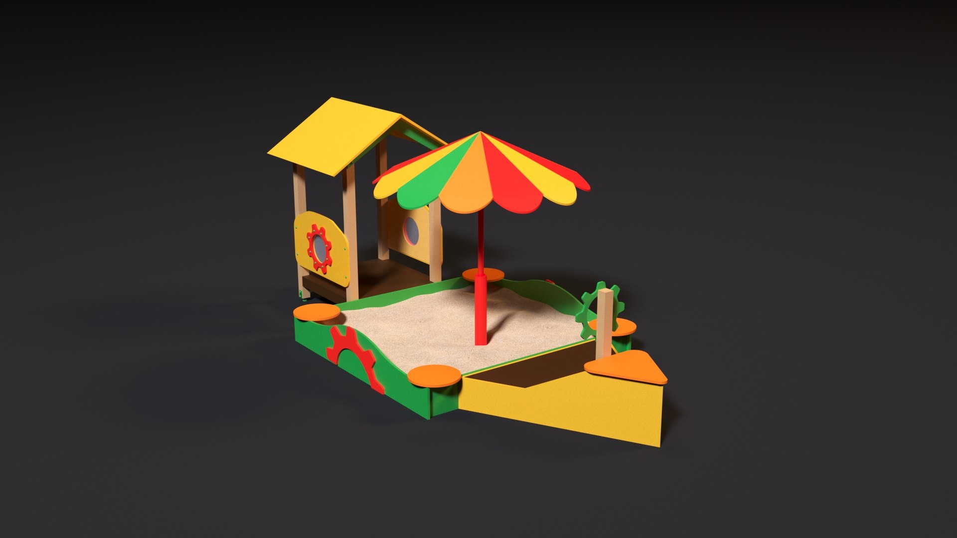 3D Sandbox model - TurboSquid 1765525