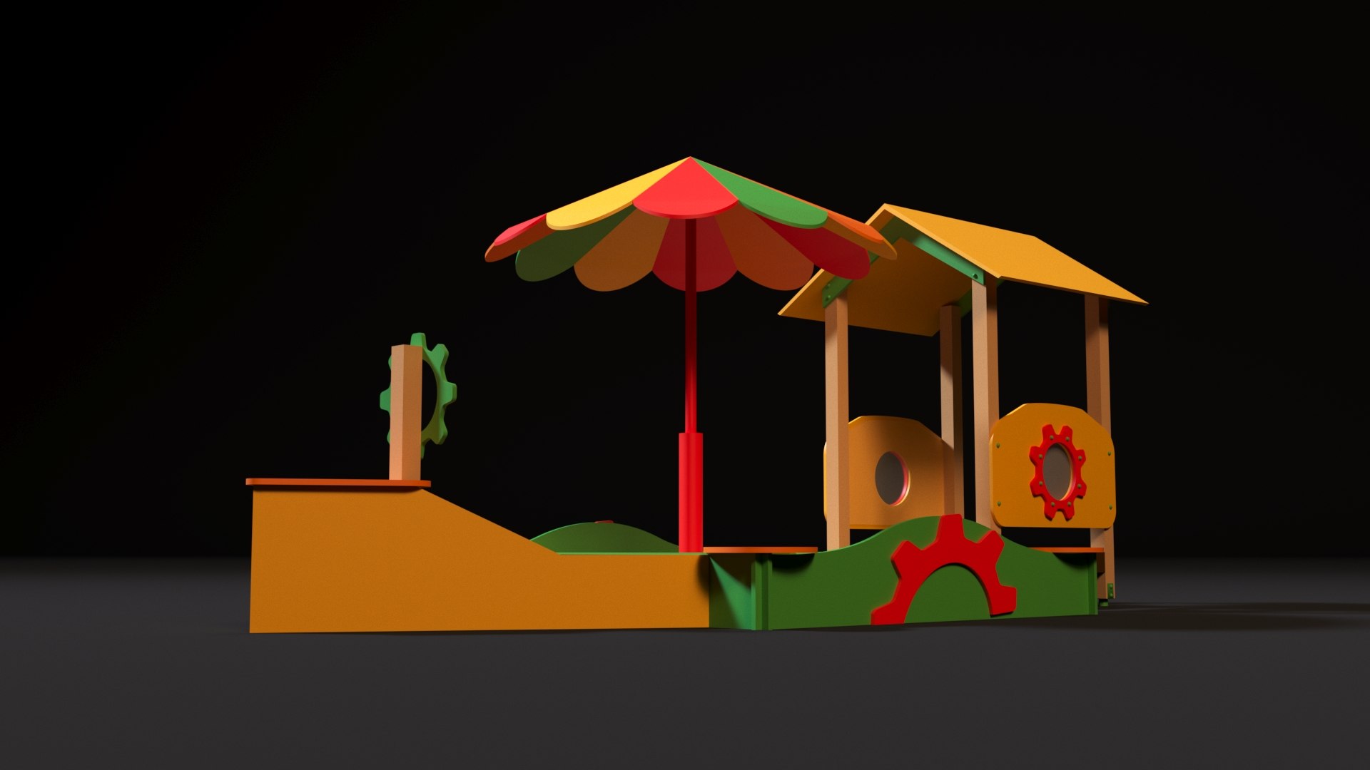 3D Sandbox model - TurboSquid 1765525