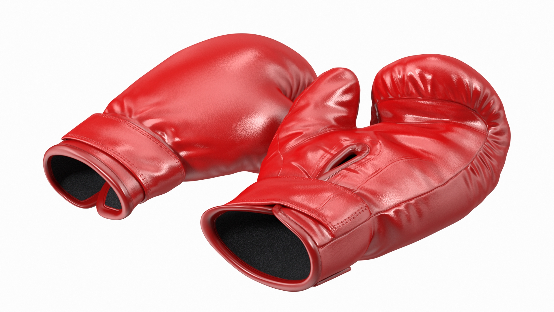 3D Red Training Boxing Gloves - TurboSquid 2151642
