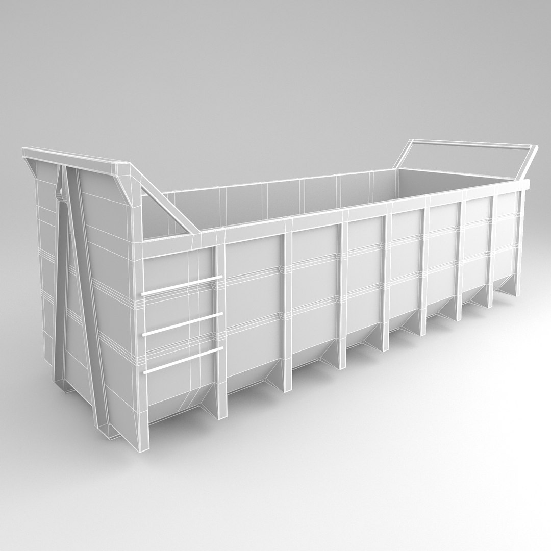 3d industrial skip