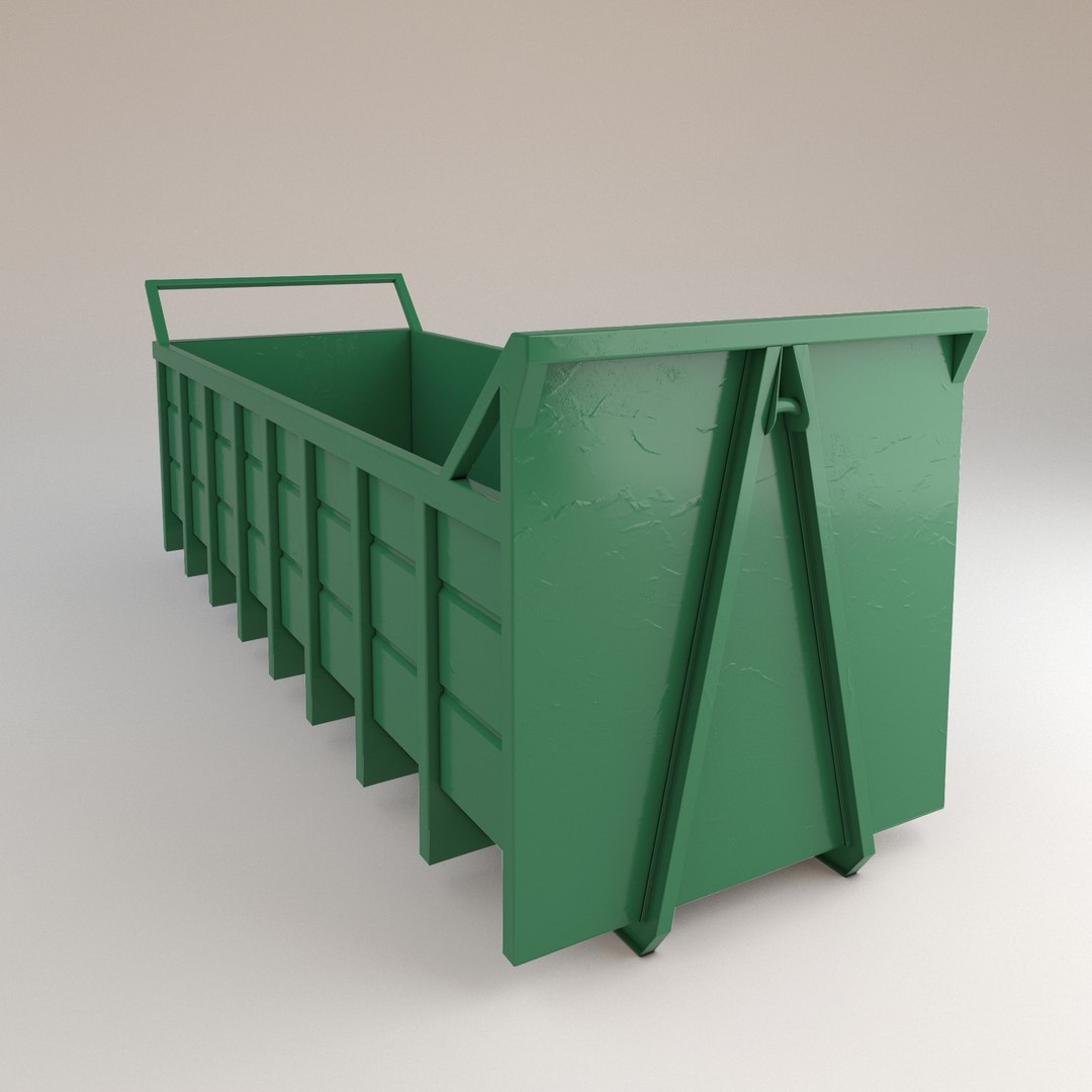 3d industrial skip