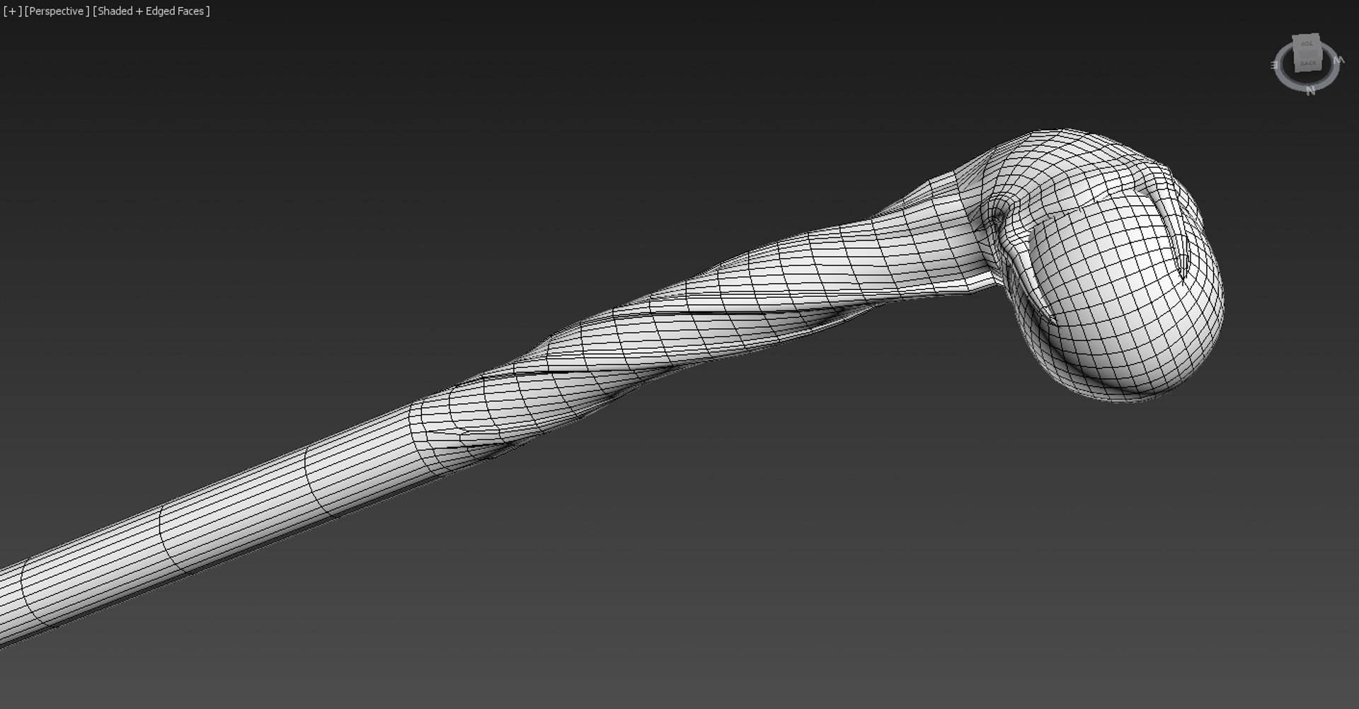 3D Fantasy Staff - TurboSquid 1213843