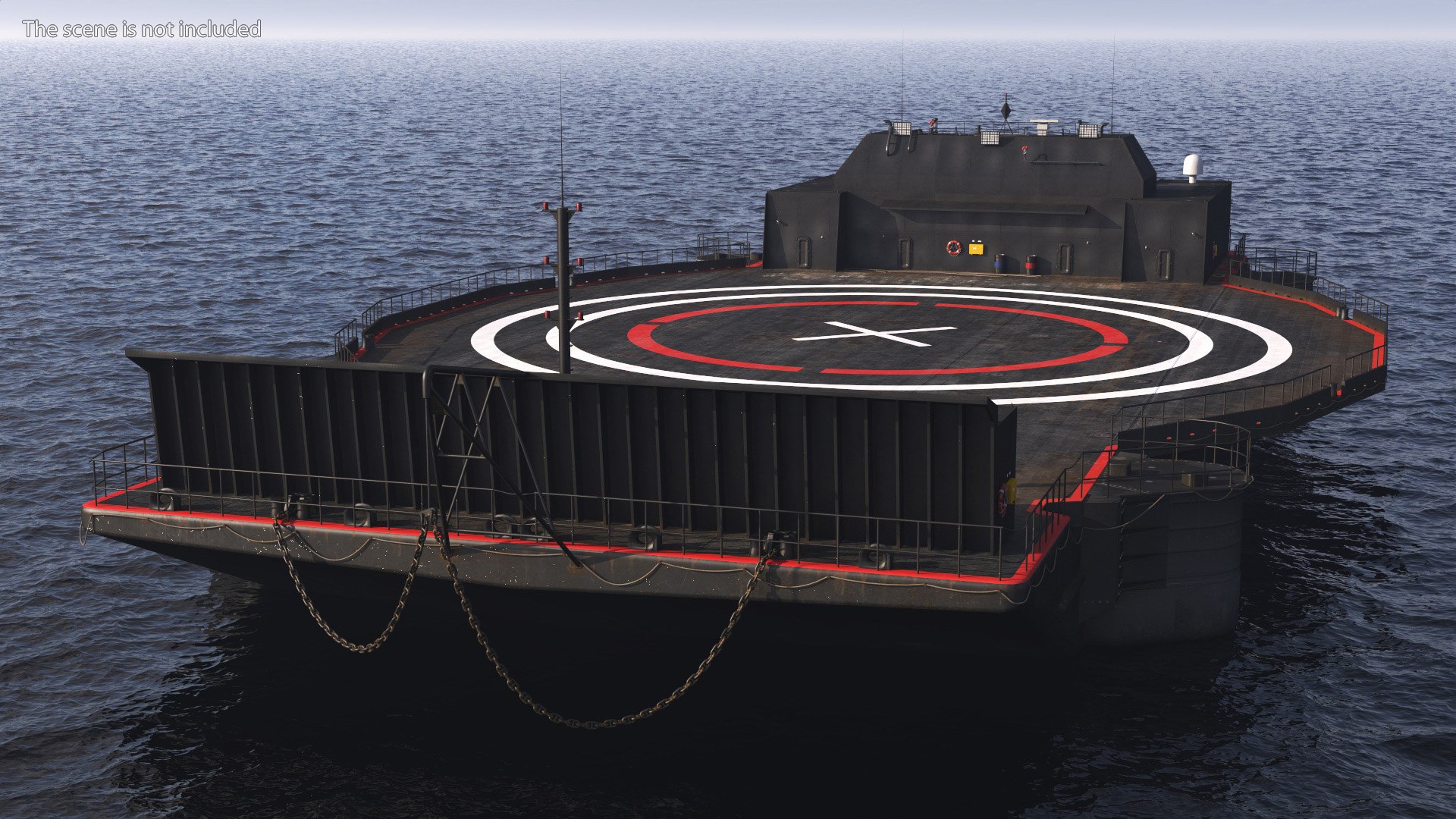 Autonomous Spaceport Drone Ship 3D - TurboSquid 2120524