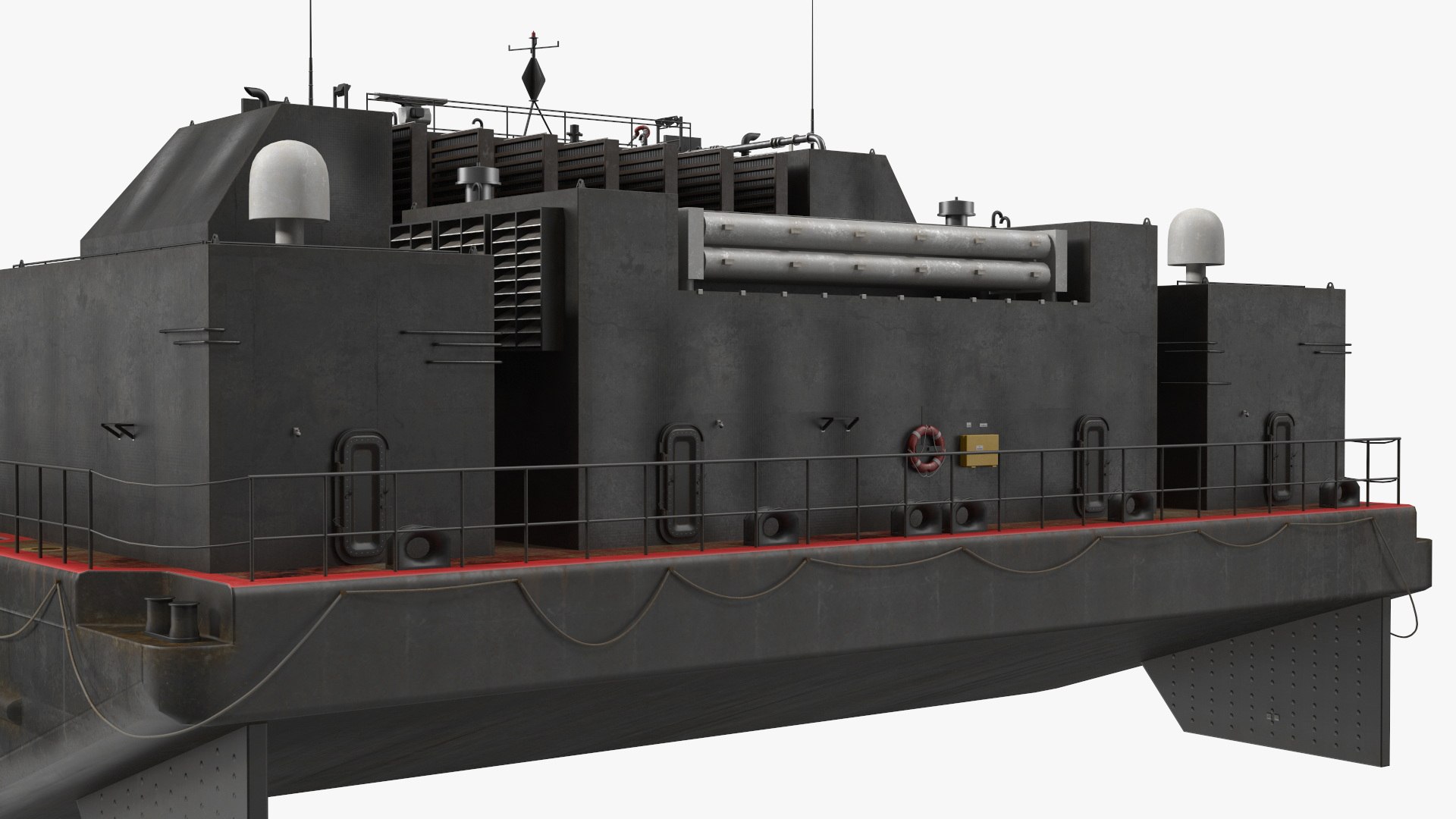 Autonomous Spaceport Drone Ship 3D - TurboSquid 2120524