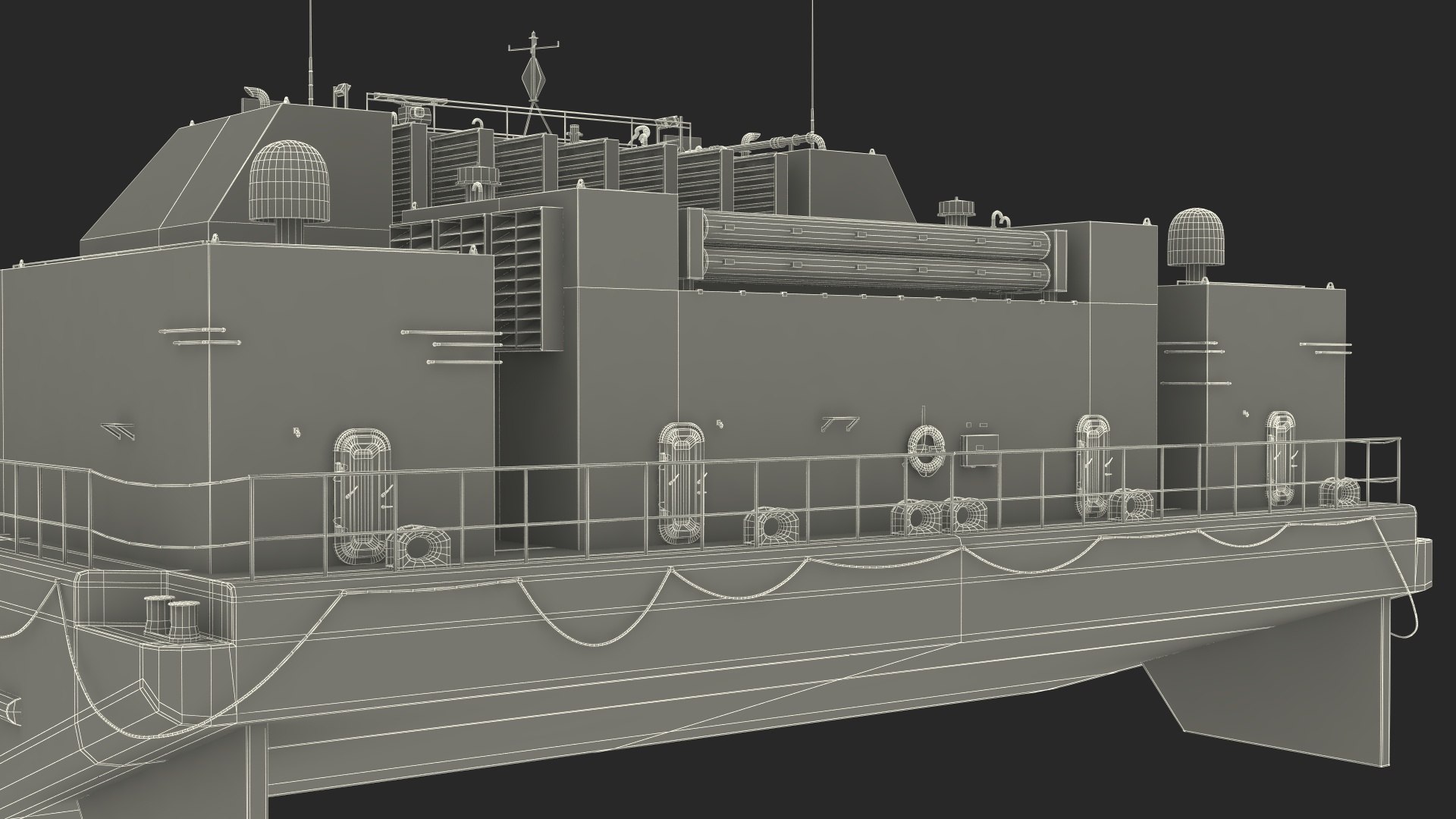 Autonomous Spaceport Drone Ship 3D - TurboSquid 2120524