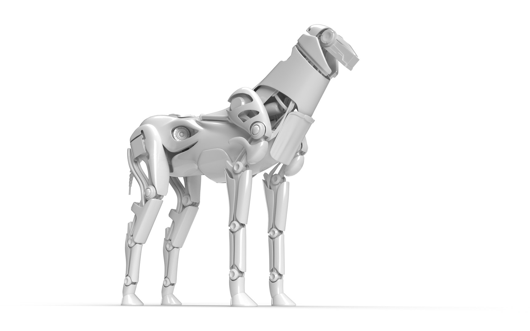 Sci-Fi Mech Horse Robo Model - TurboSquid 2134434