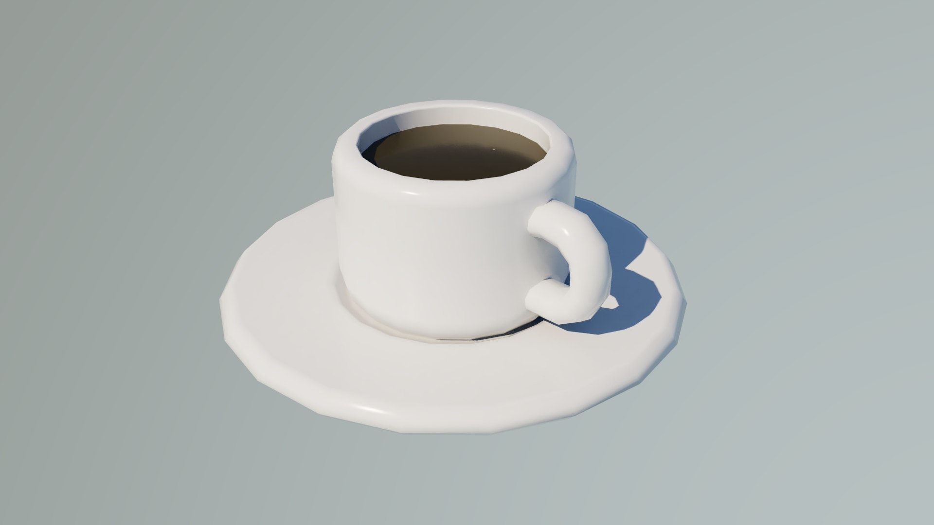 3D Low Poly Coffee Cup - TurboSquid 1860080
