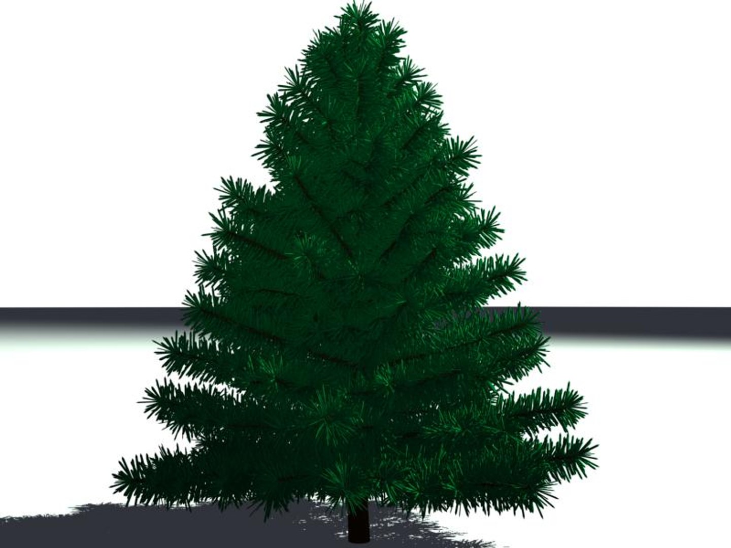 3ds Realistic Pine Tree