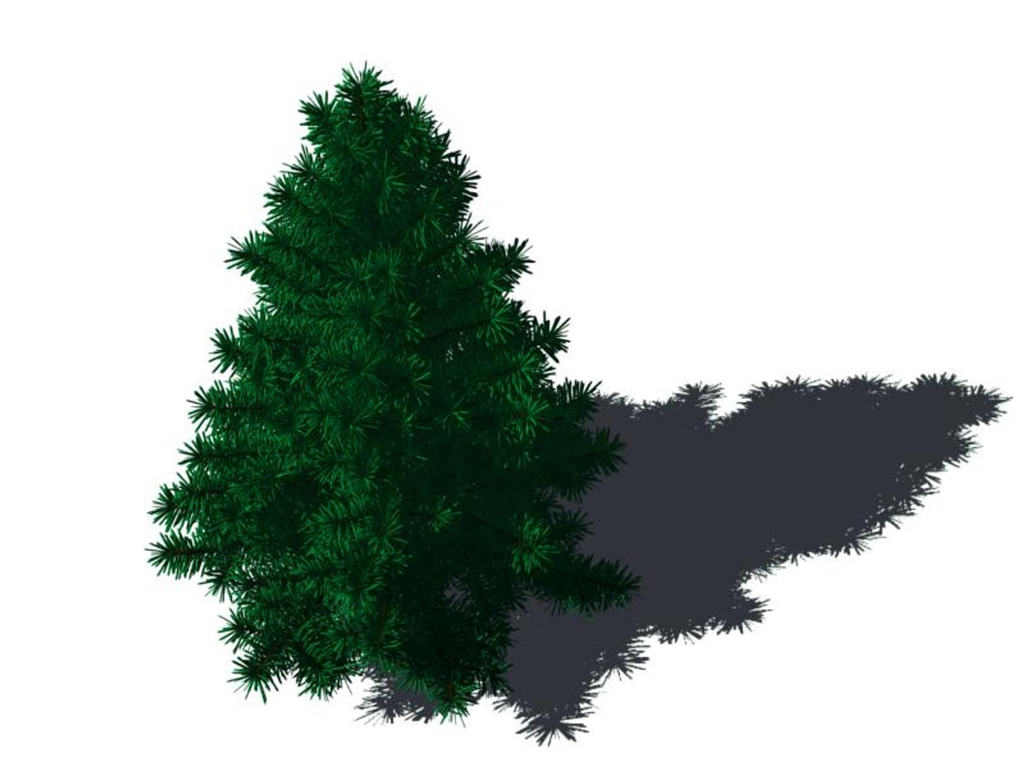 3ds Realistic Pine Tree