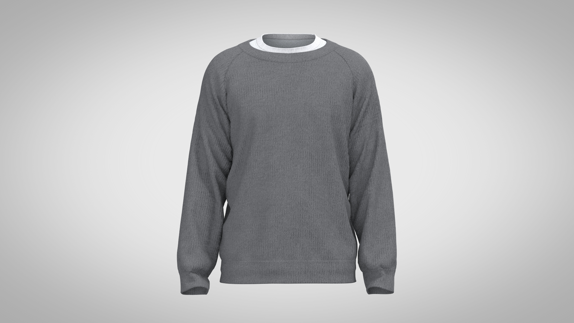 3D Model Raglan Sweatshirt - TurboSquid 1989339