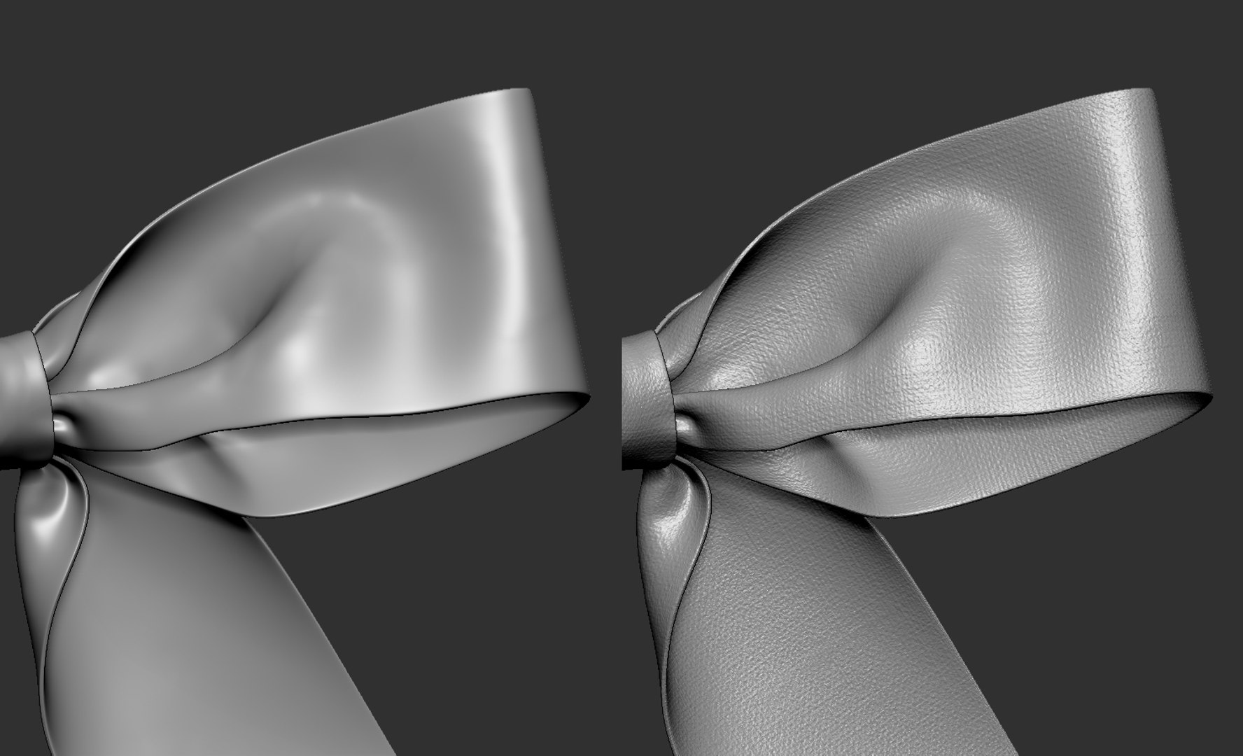 3D Ribbon Bow Model - TurboSquid 1338909