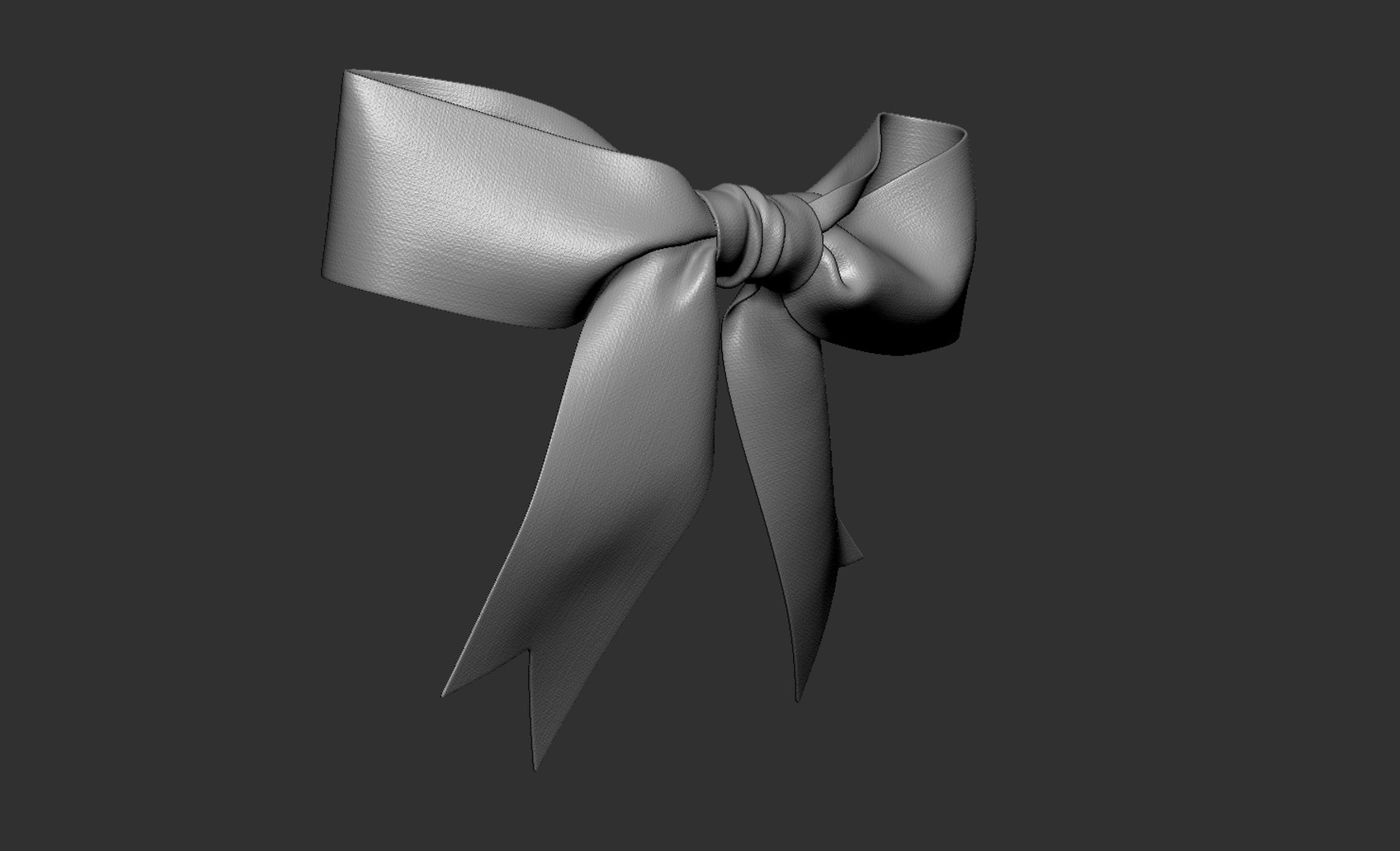 3D Ribbon Bow Model - TurboSquid 1338909