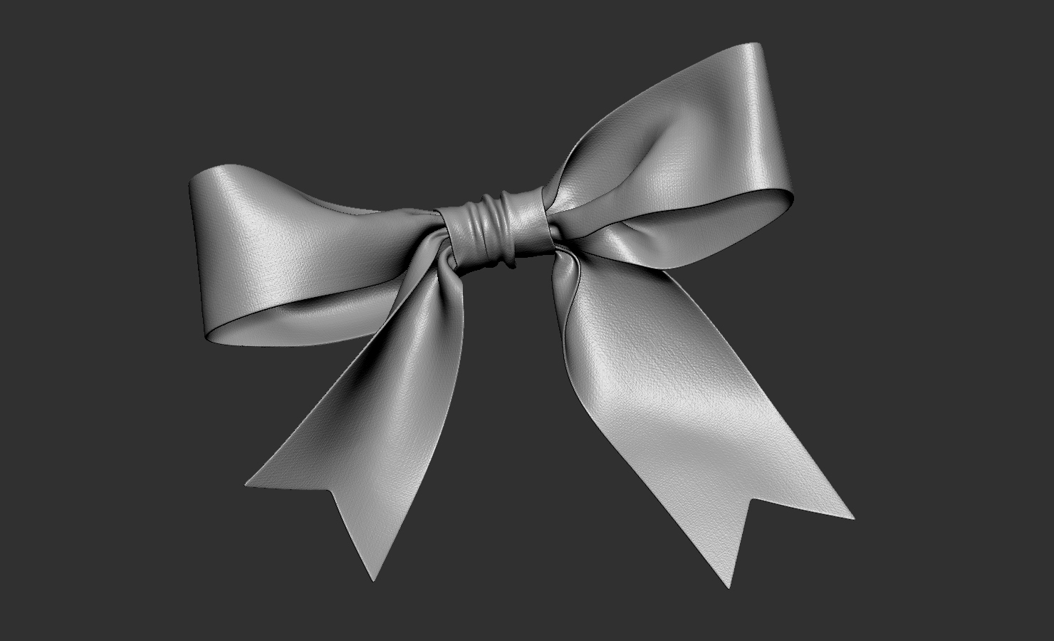 3D ribbon bow model - TurboSquid 1338909