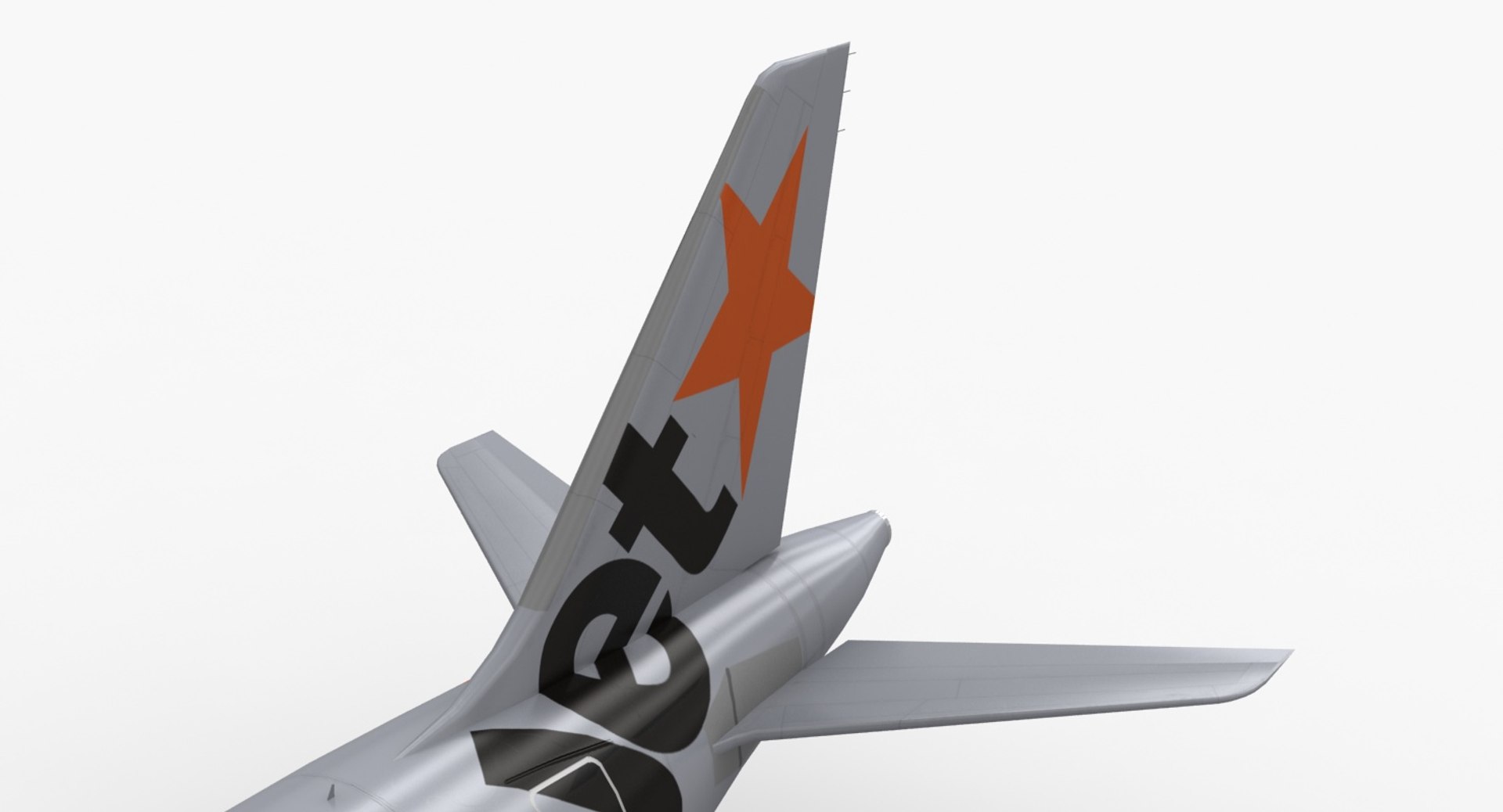 airbus a320 jetstar animation 3d max