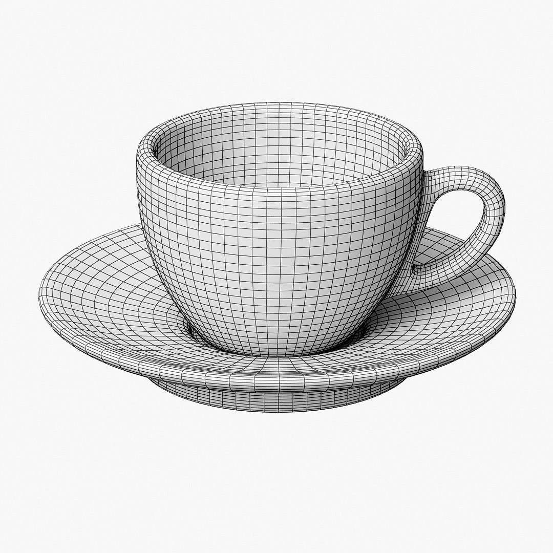 3D model espresso coffee cup - TurboSquid 1434838