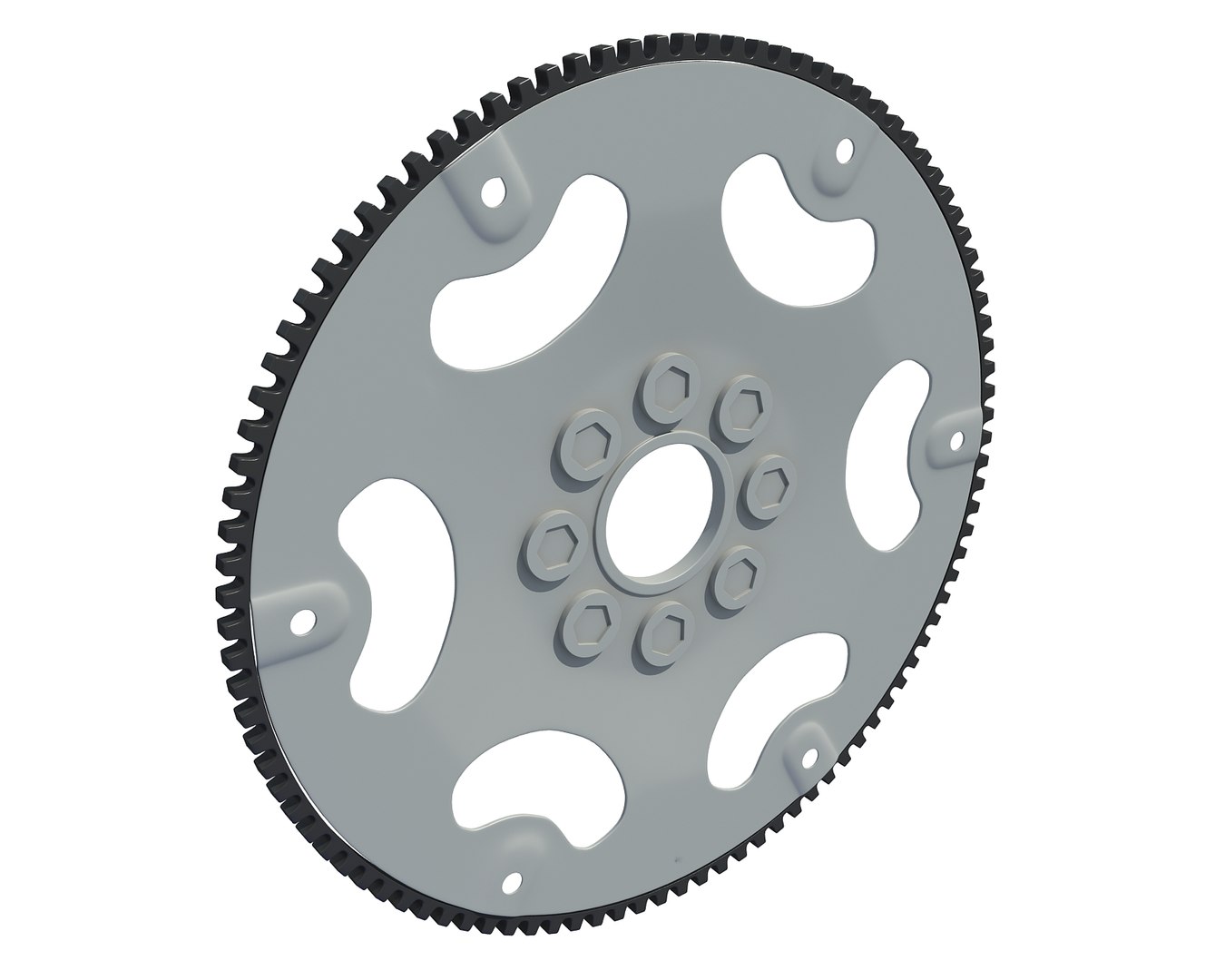 Flexplate Flywheel Wheel 3D - TurboSquid 1346374