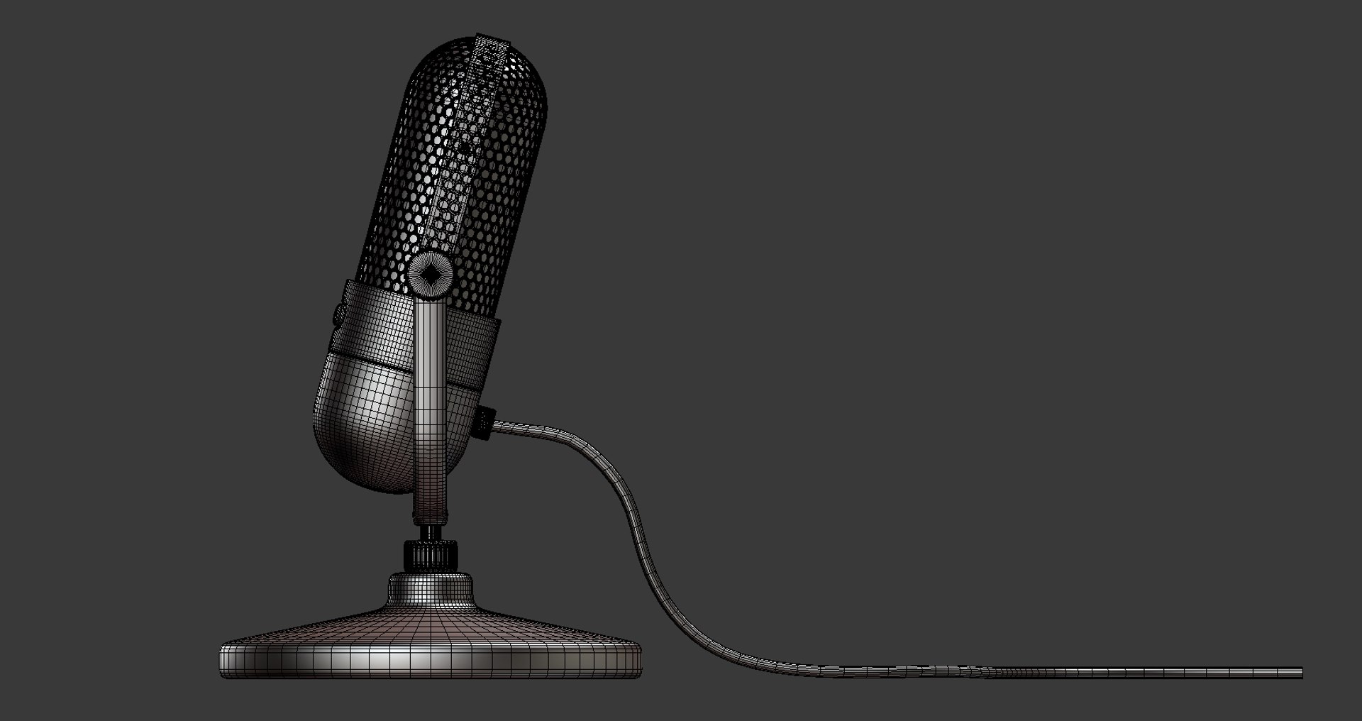 3D Vintage Microphone Model - TurboSquid 1222285