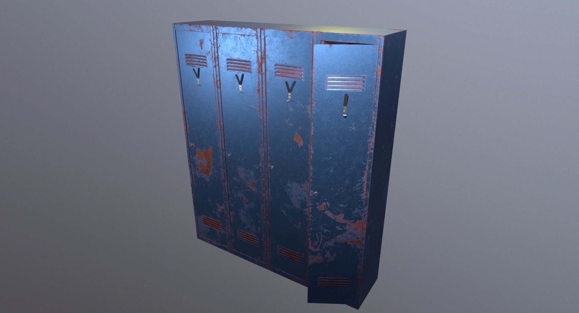 Ready Locker 3D Model - TurboSquid 1456017