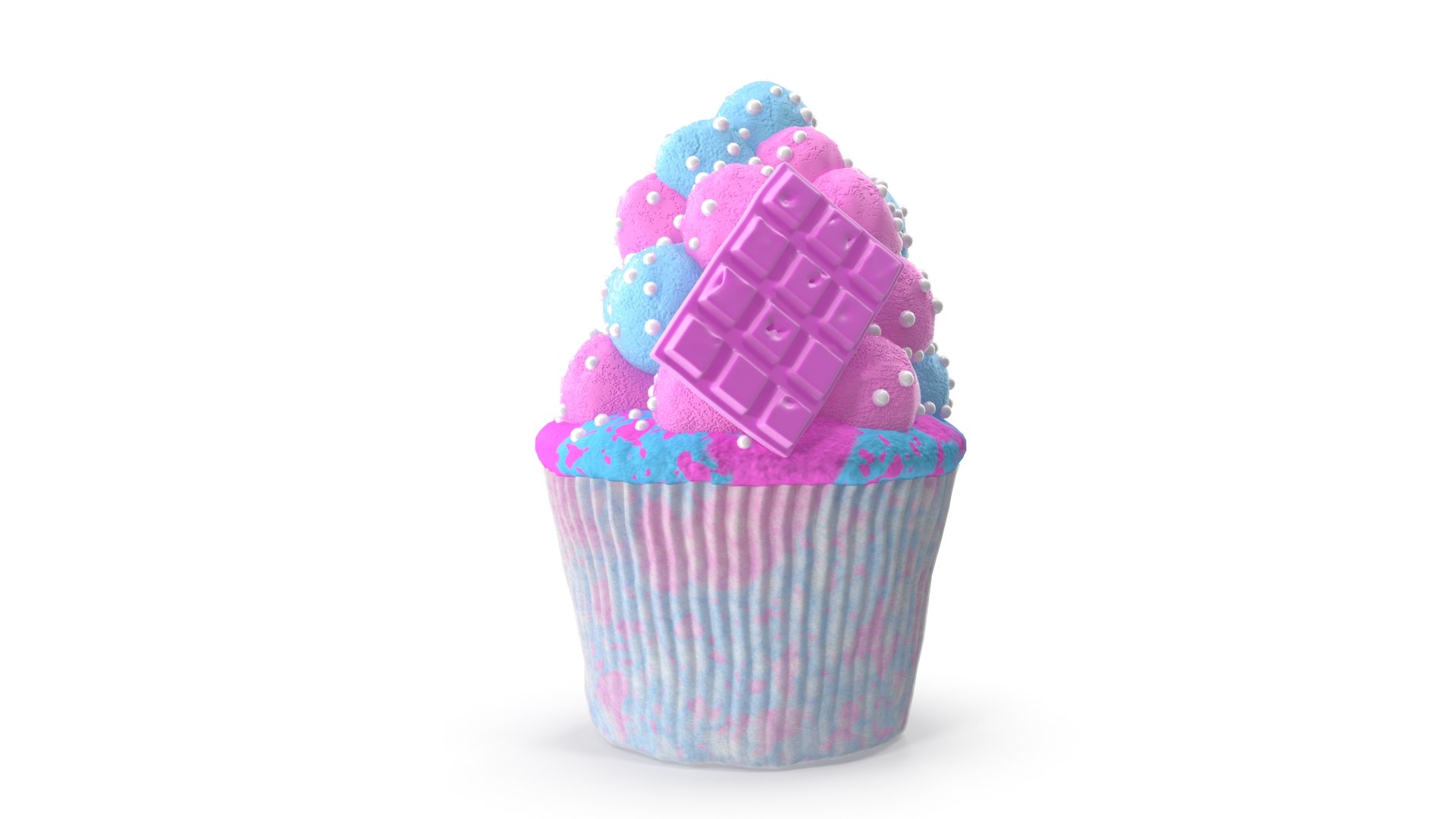 3D Cupcake 002 Model - TurboSquid 2247985