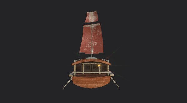 Korean turtle ship - 3D model - TurboSquid 1696073