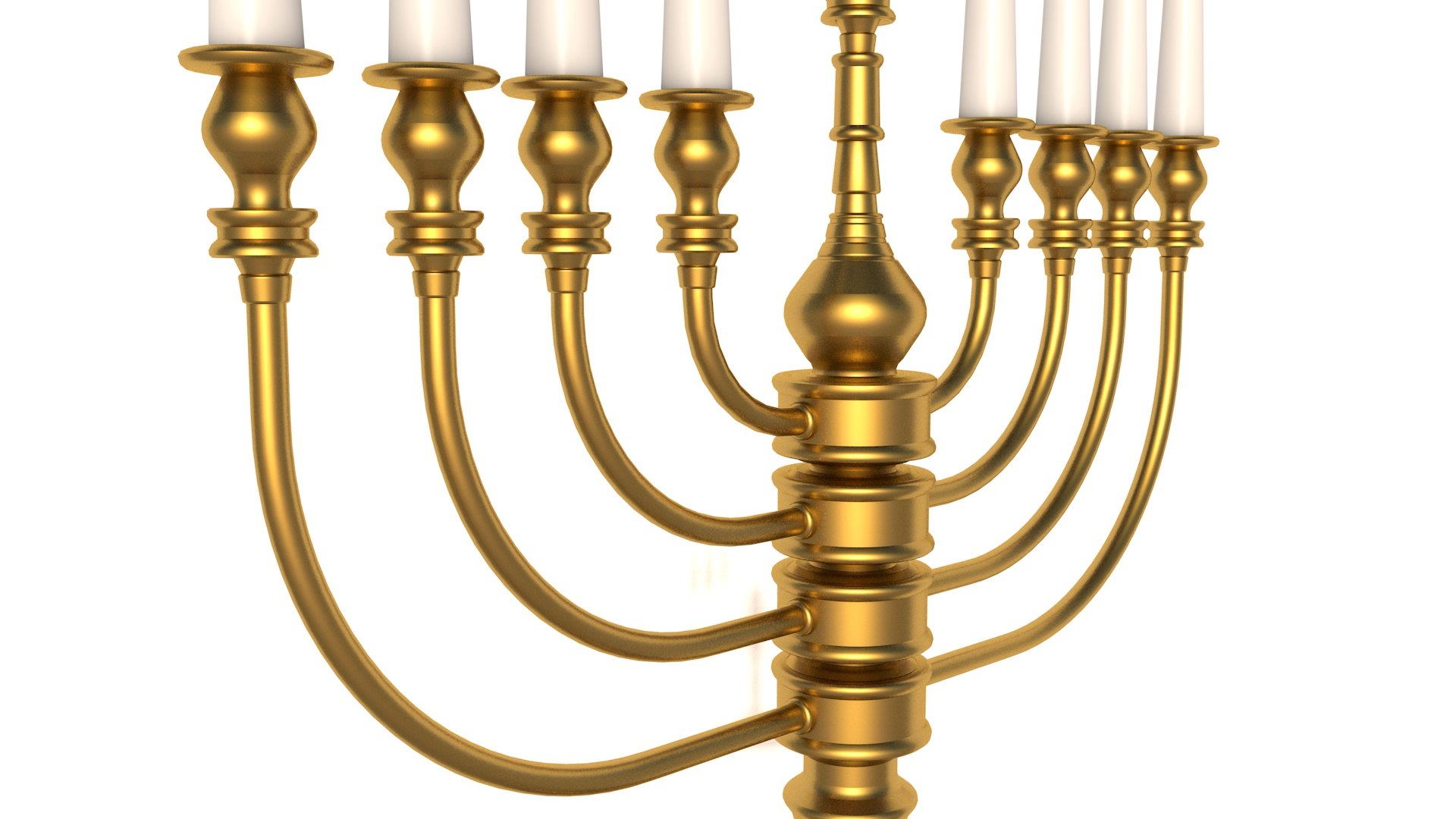 3D Menorah - TurboSquid 1834071