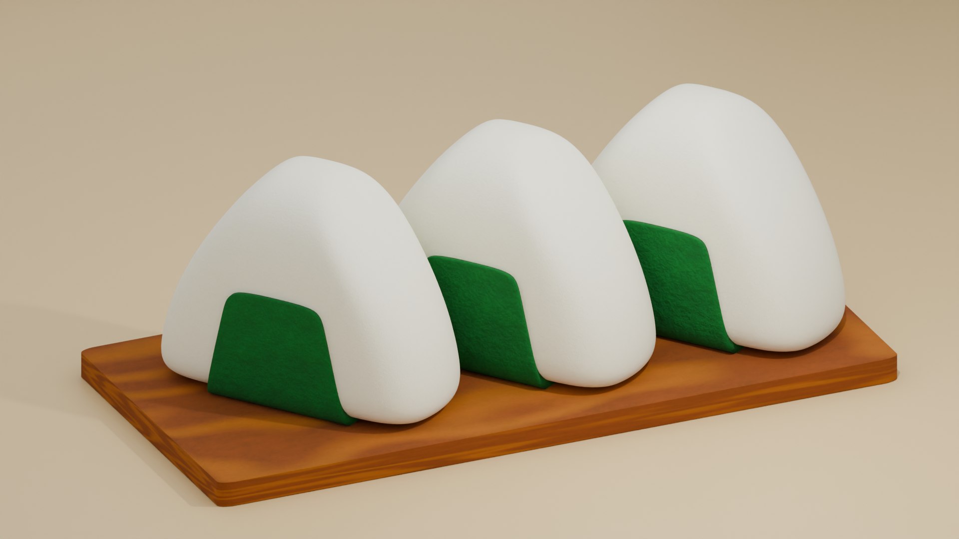 Rice Balls 3D - TurboSquid 2398026