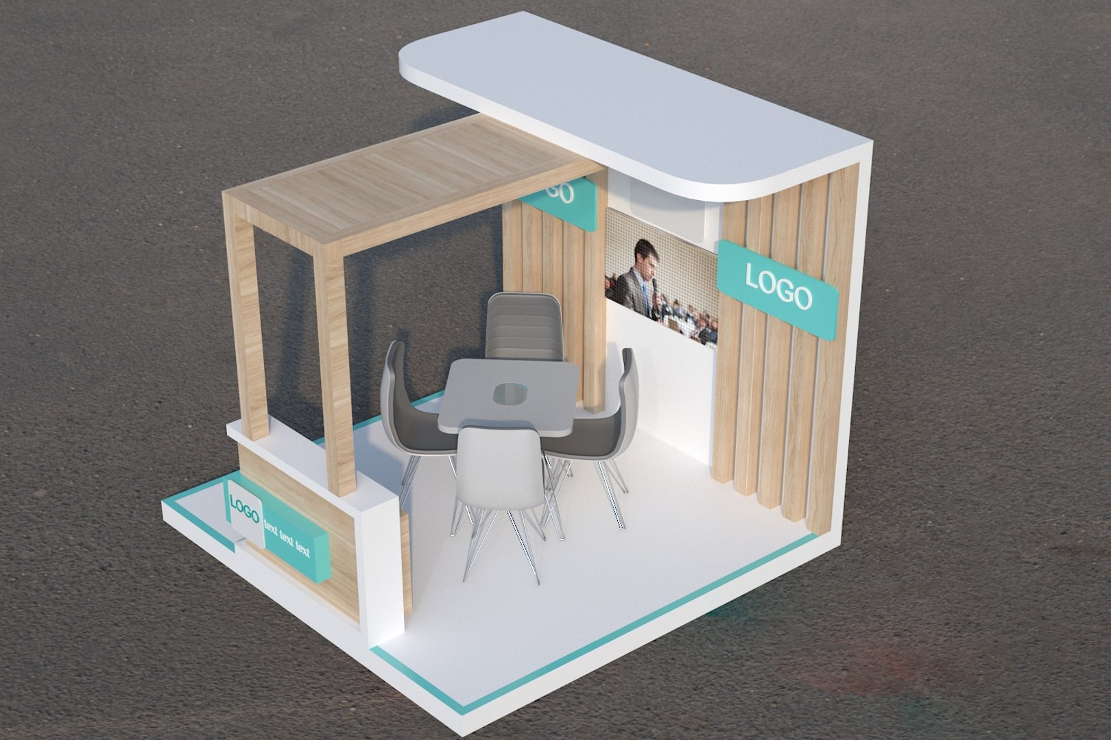 3D Exhibition - TurboSquid 1216872