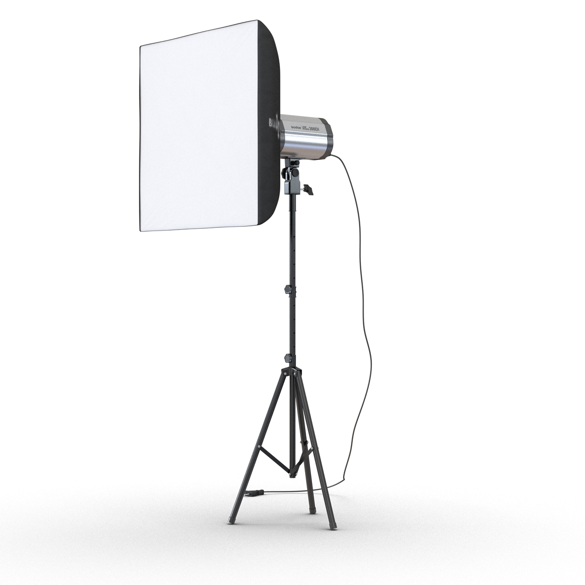 professional studio lighting softbox 3d model