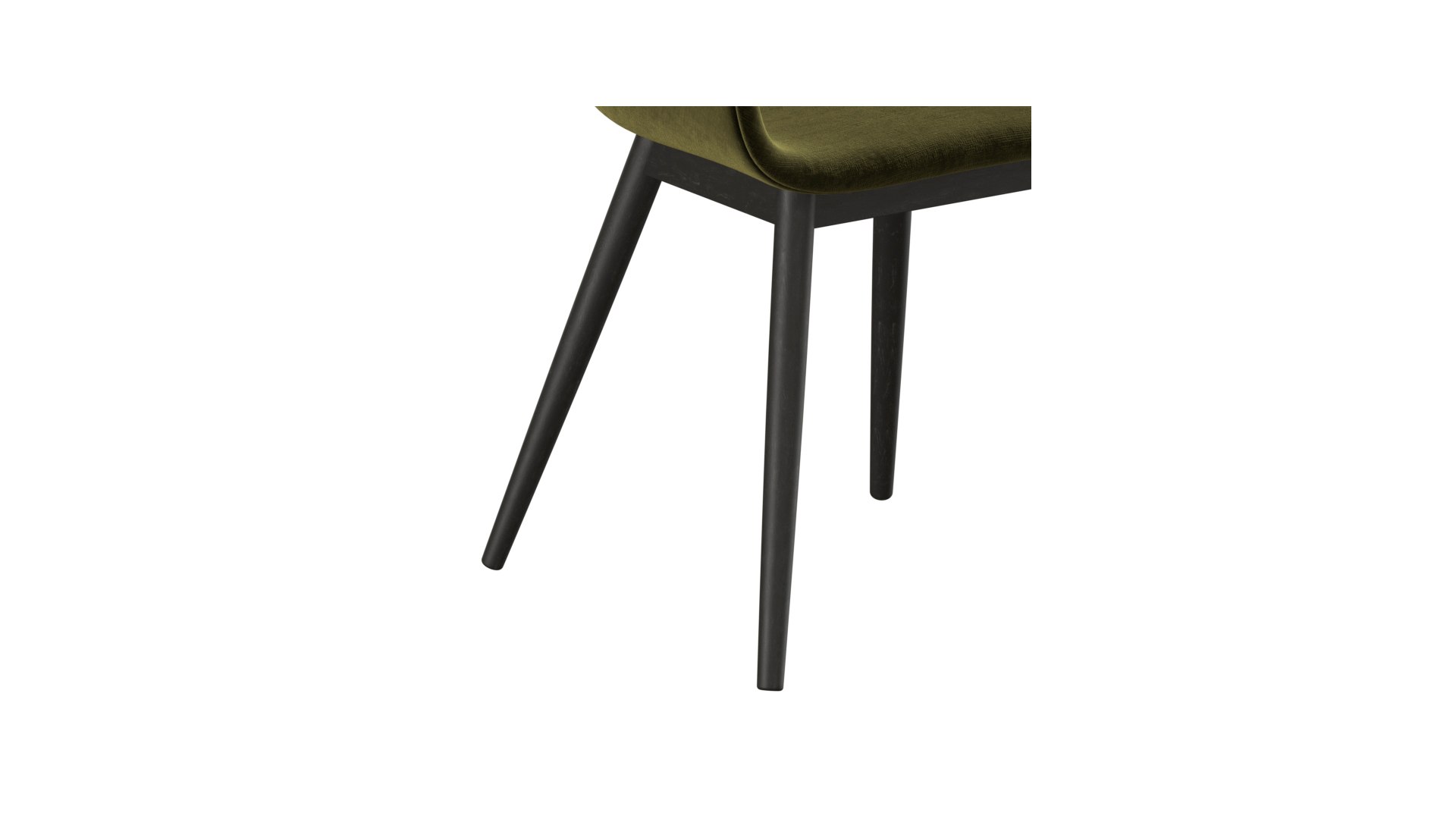 Harbour Dining Chair Wooden Base Upholstered Model - TurboSquid 1939868