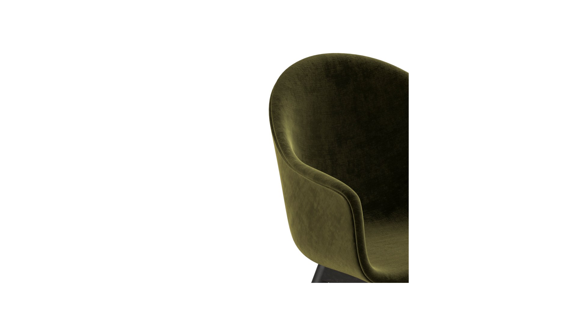 Harbour Dining Chair Wooden Base Upholstered Model - TurboSquid 1939868