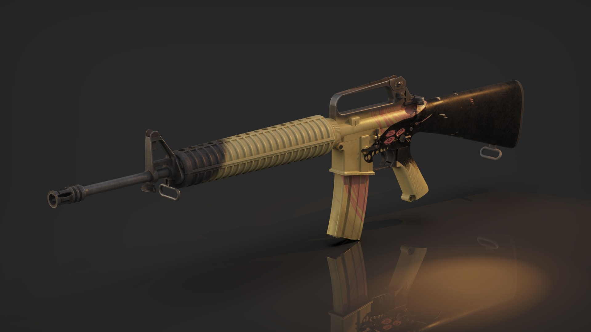 M16 Rifle 3D - TurboSquid 2133804