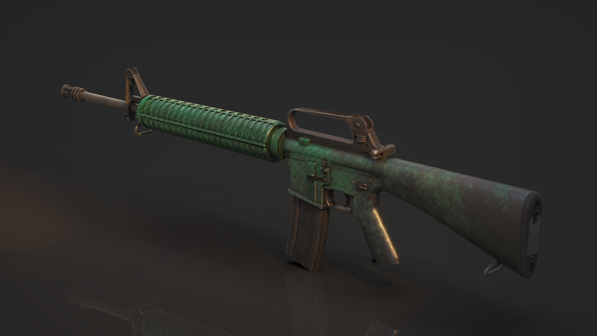 M16 Rifle 3D - TurboSquid 2133804