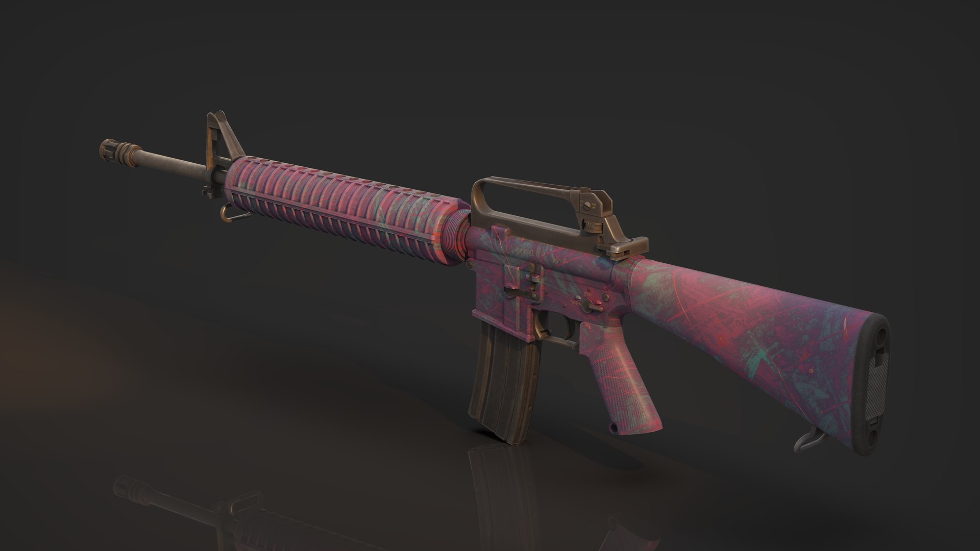 M16 Rifle 3D - TurboSquid 2133804