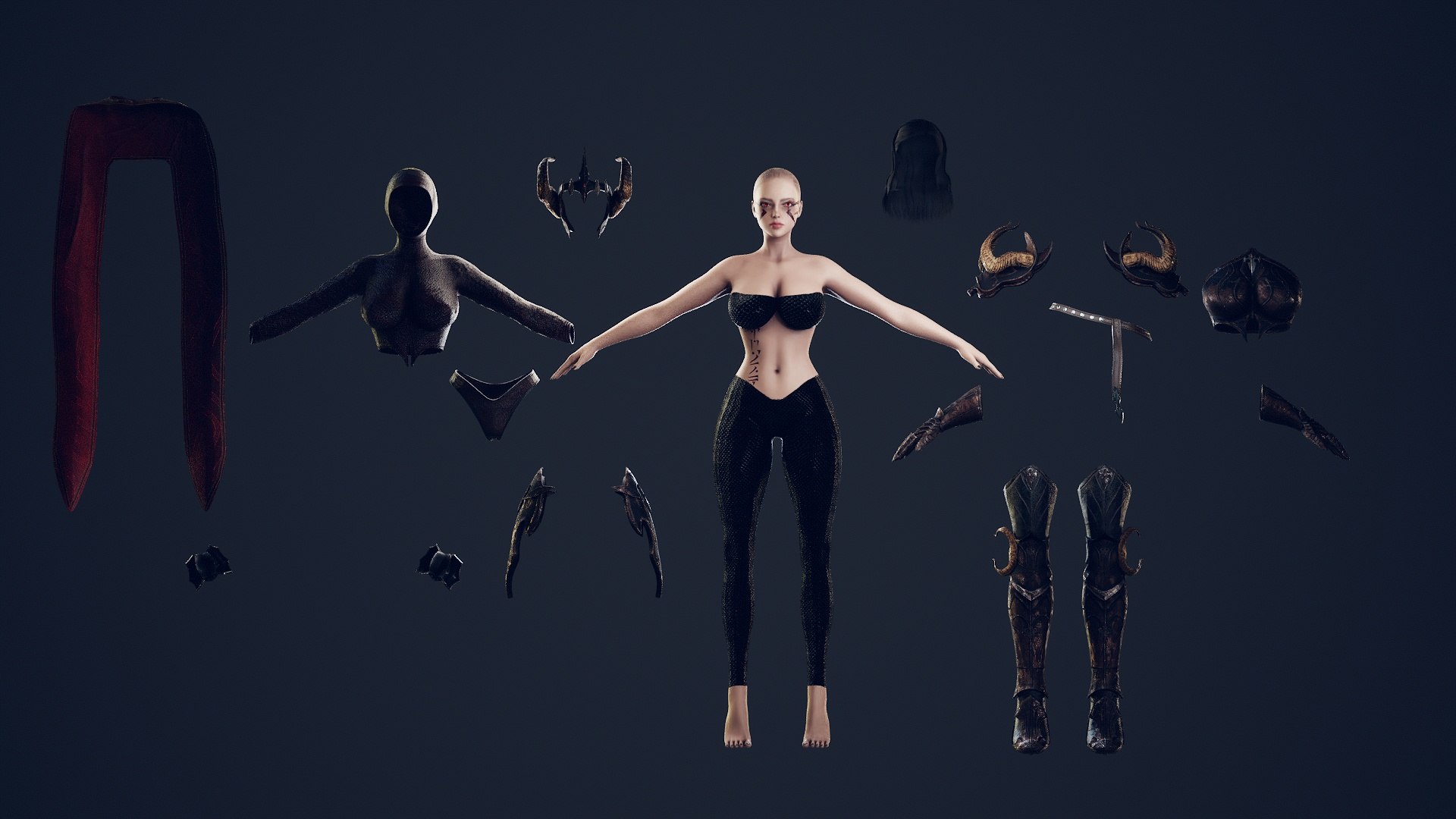 3D PIKKEMAN- 3D Game Ready Character - TurboSquid 2203326