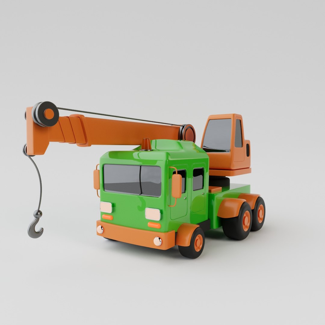 Autocrane 3D model - TurboSquid 2061338